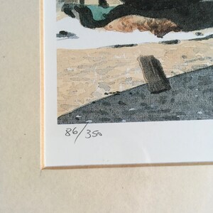 Limited Edition, Signed Fine Art Print fisherman's Beach, Hastings by ...