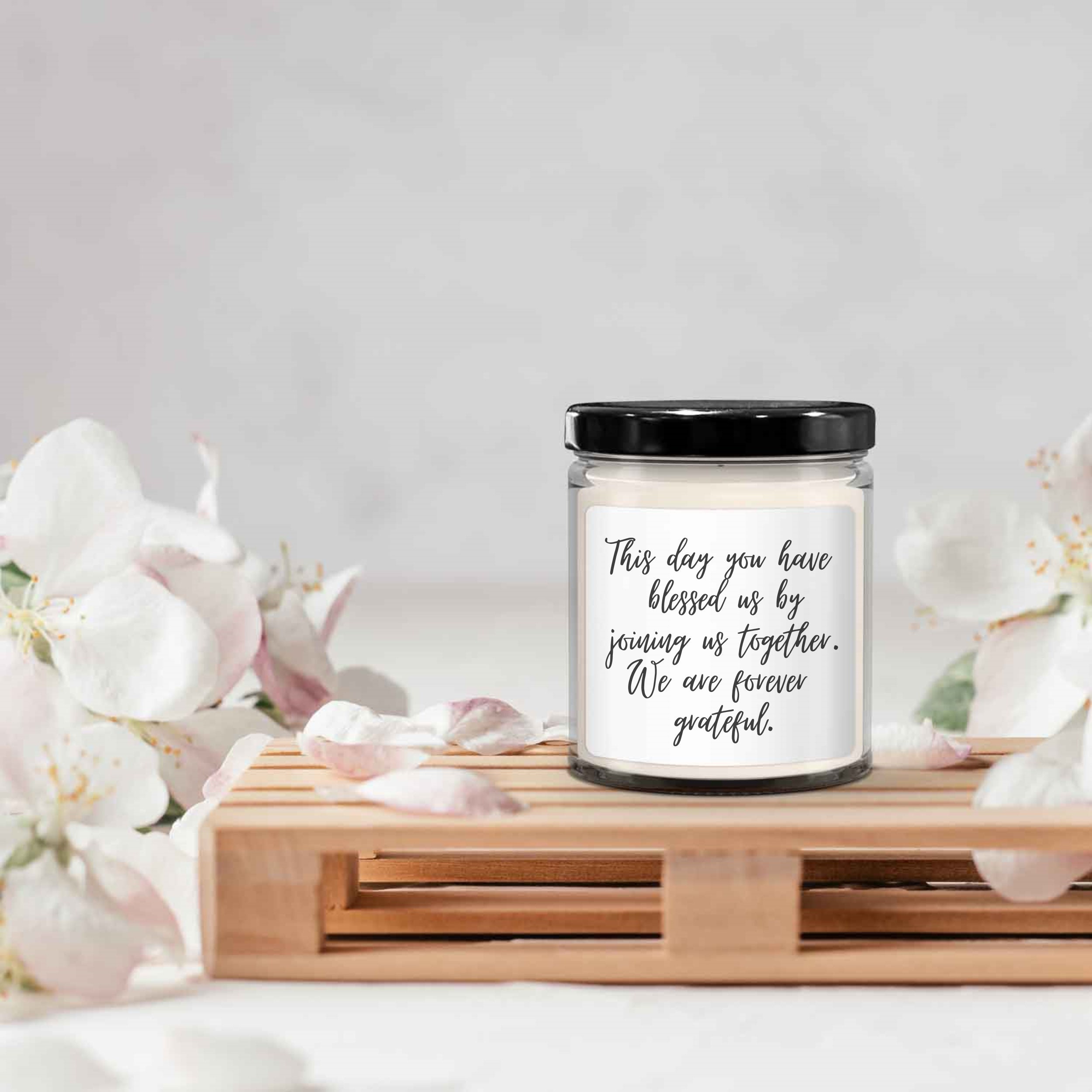 Elegant Wedding Officiant Gift: 16 Oz Soy Candle in Delicate - Etsy