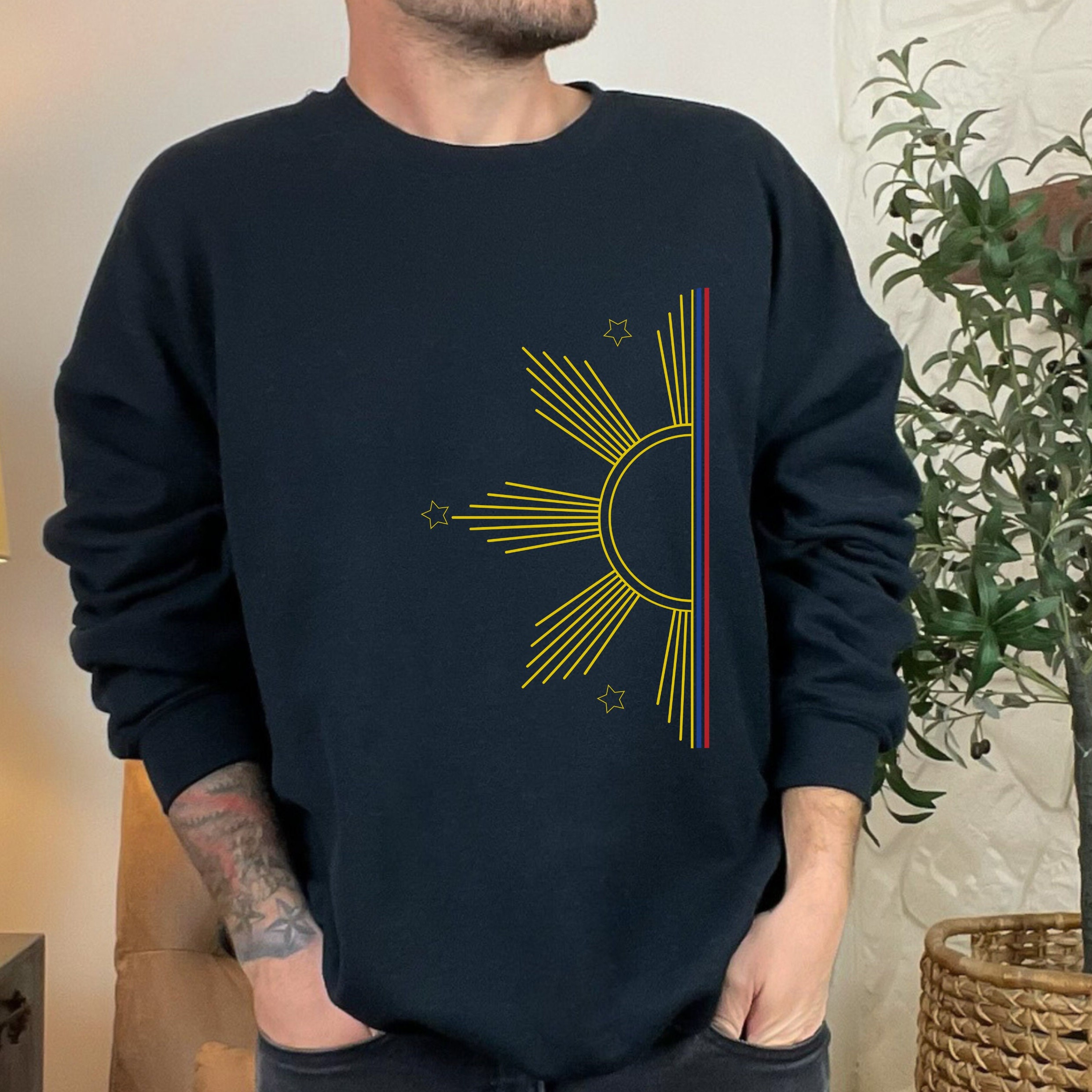 Filipino Sweatshirt Filipino Shirt Philippines Travel Shirt Pinoy Pride ...