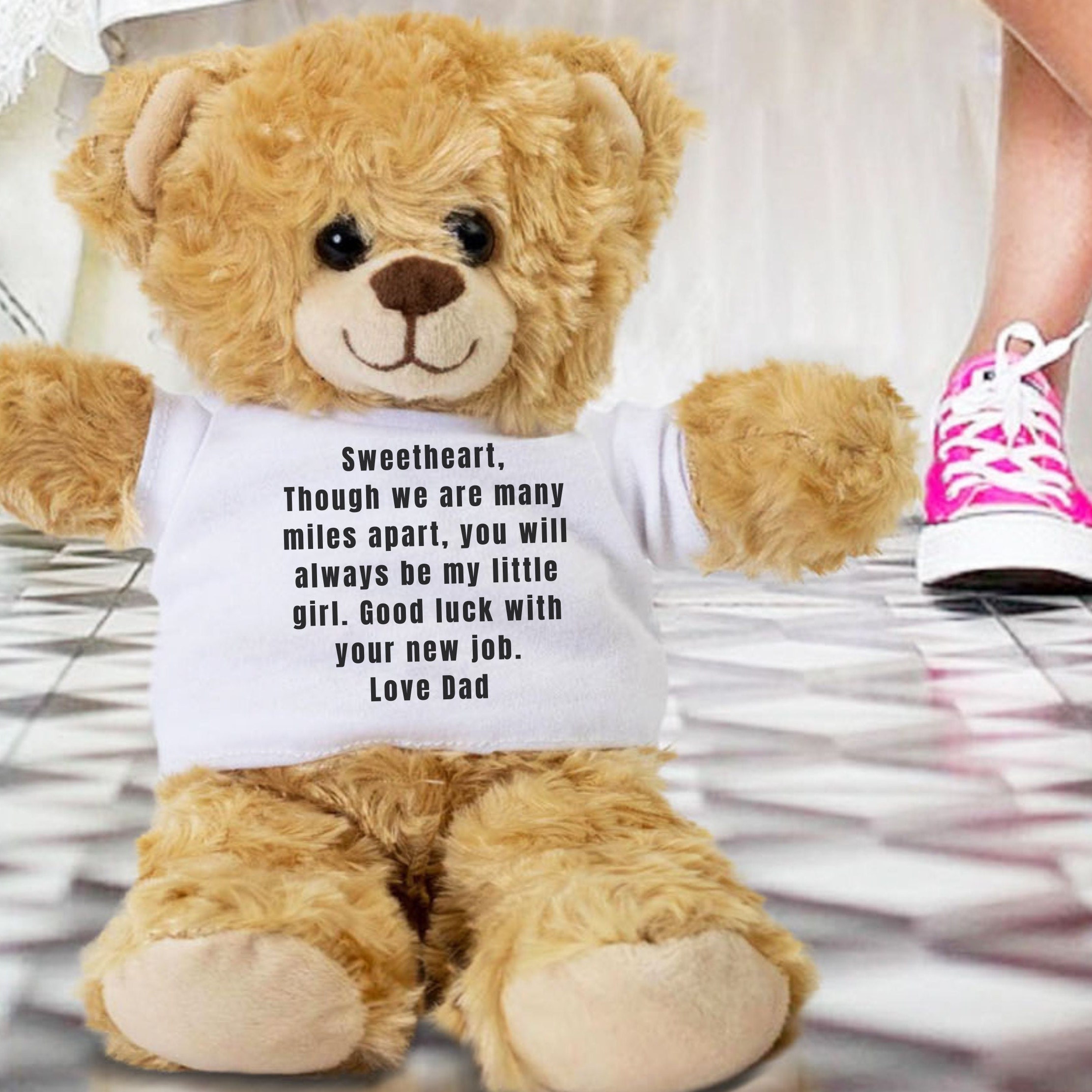 Custom Teddy Bear Memory Bear Personalized Bear Graduation Bear Will ...