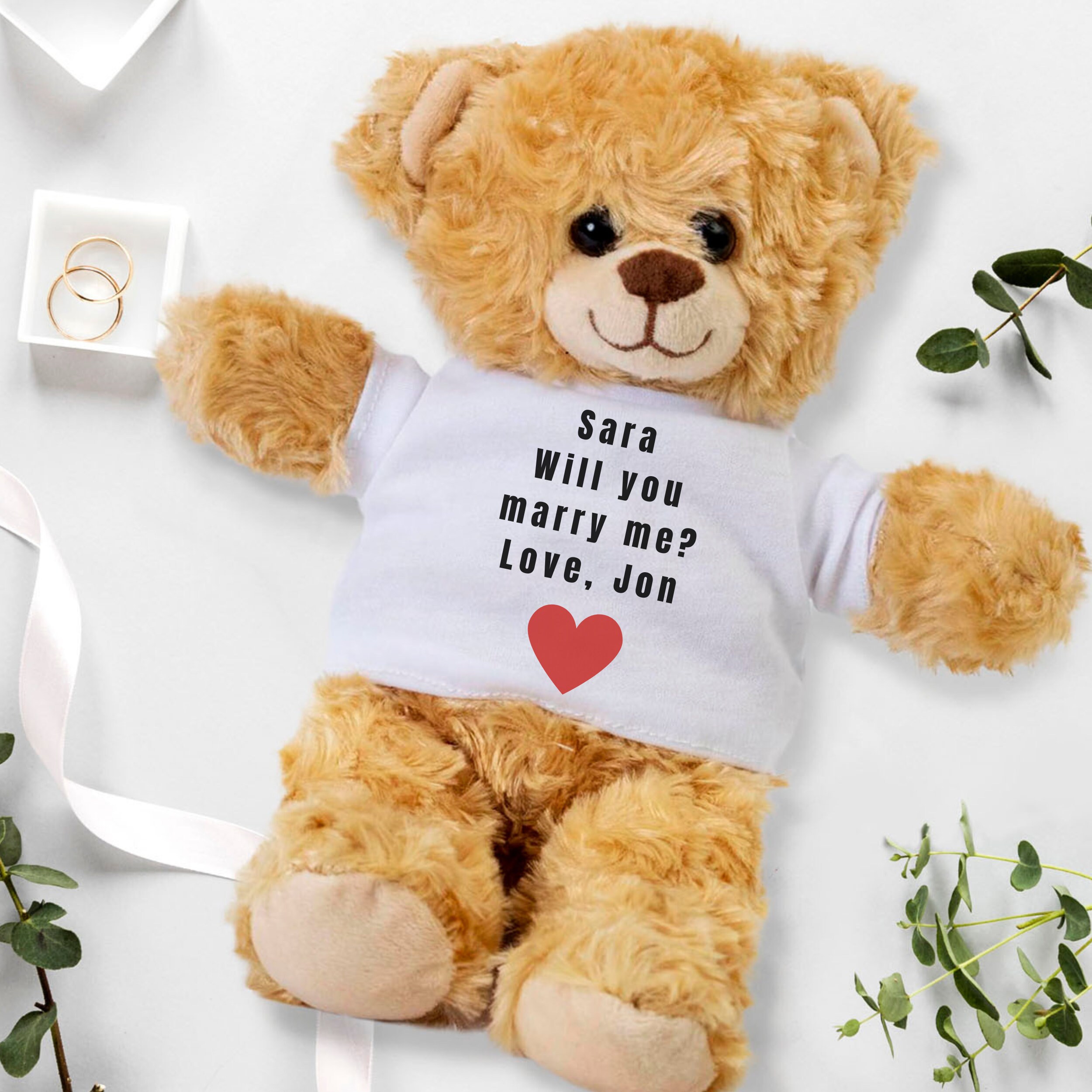 Custom Teddy Bear Memory Bear Personalized Bear Graduation Bear Will ...