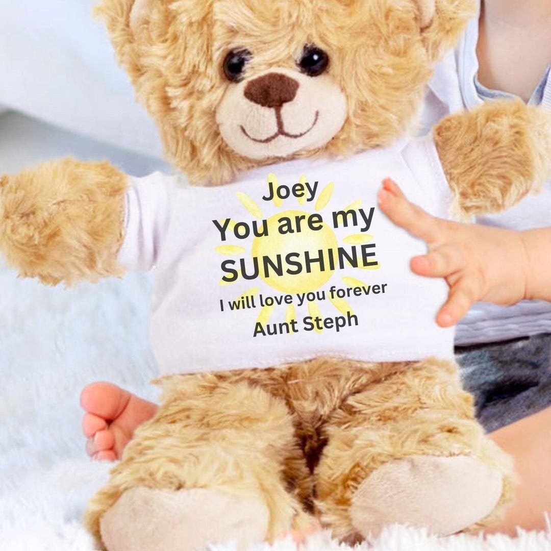 Personalized You Are My Sunshine Gift Send a Gift Thinking of You Gift ...