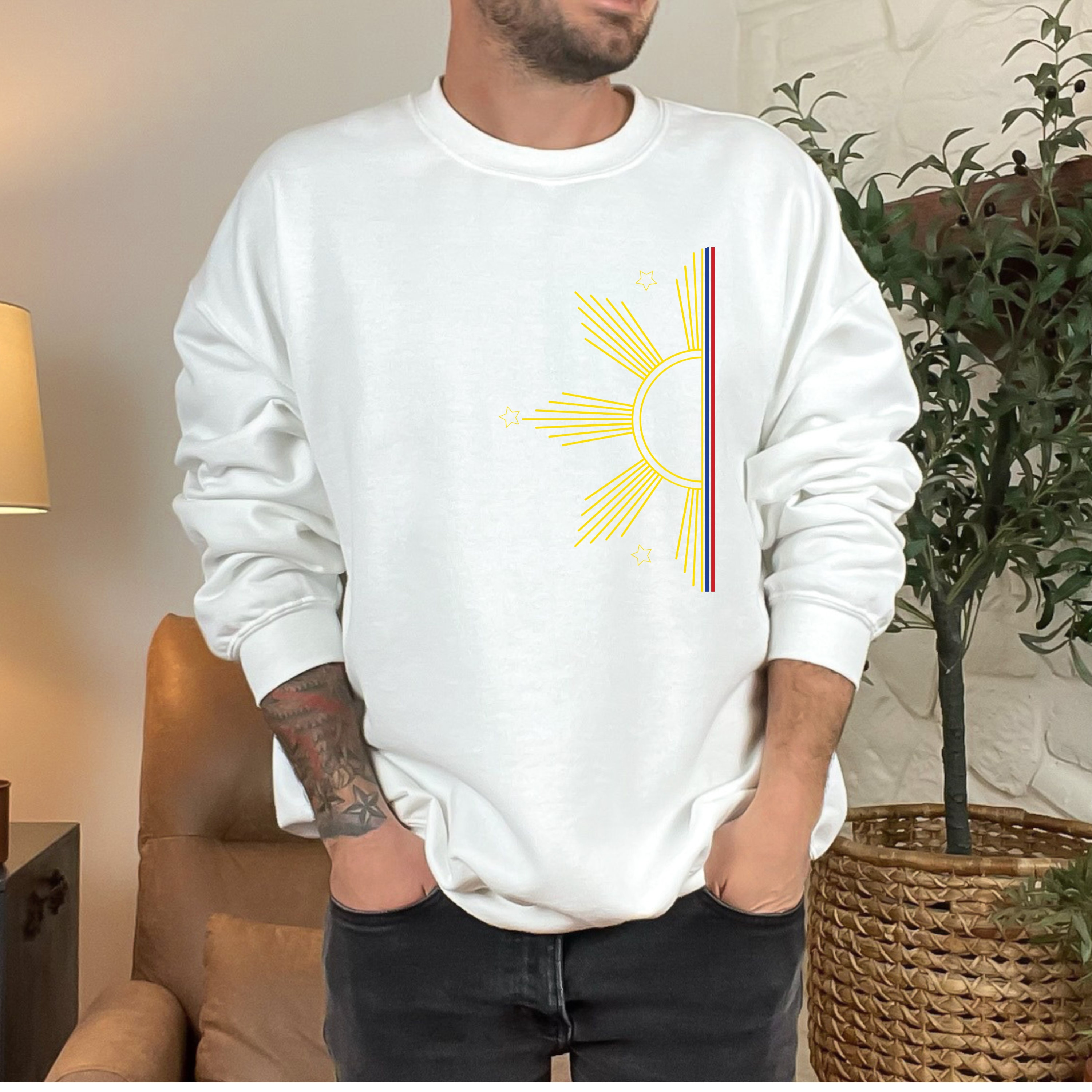 Filipino Sweatshirt Filipino Shirt Philippines Travel Shirt Pinoy Pride ...