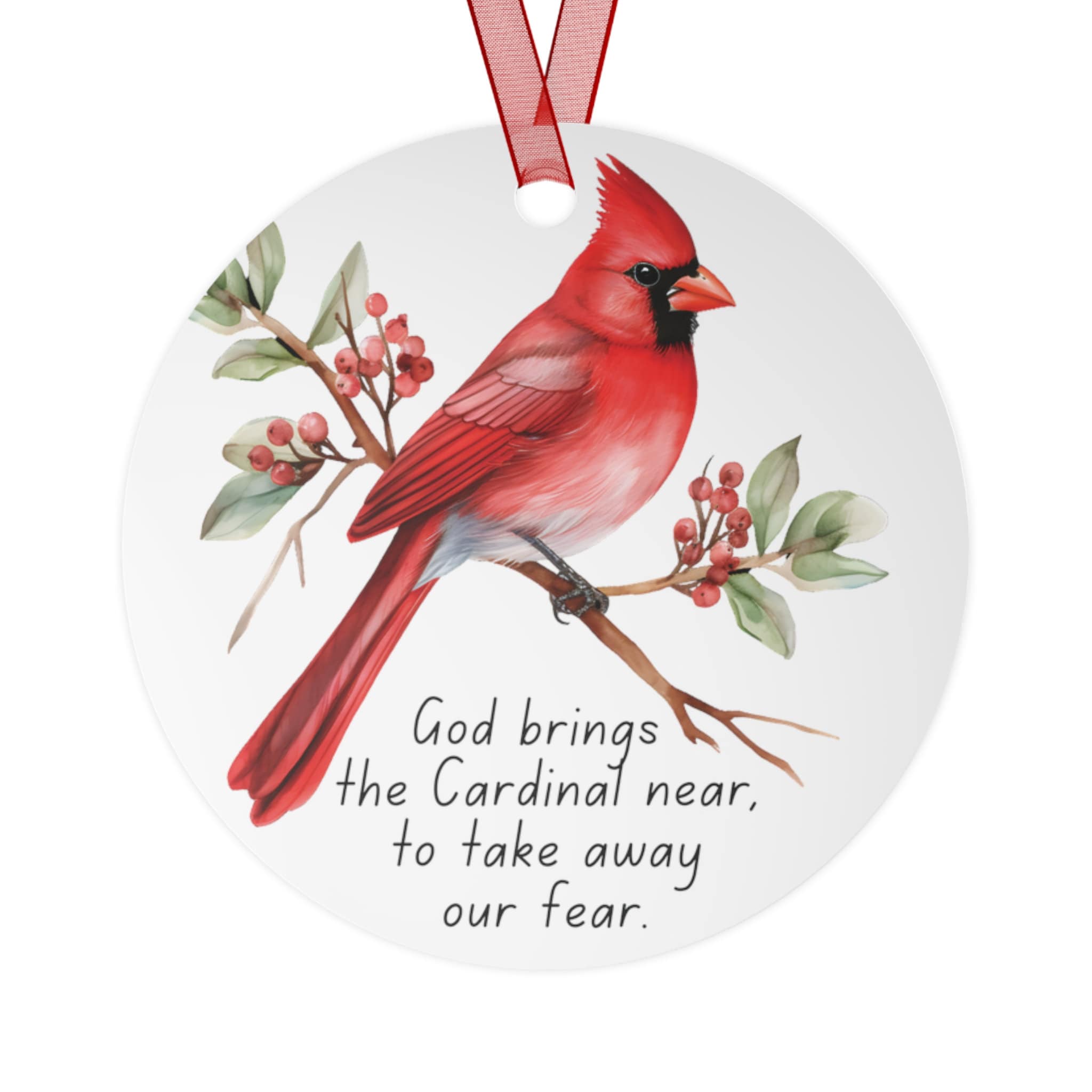 Cardinal Ornament Cardinal Memorial Ornament Cardinal - Etsy