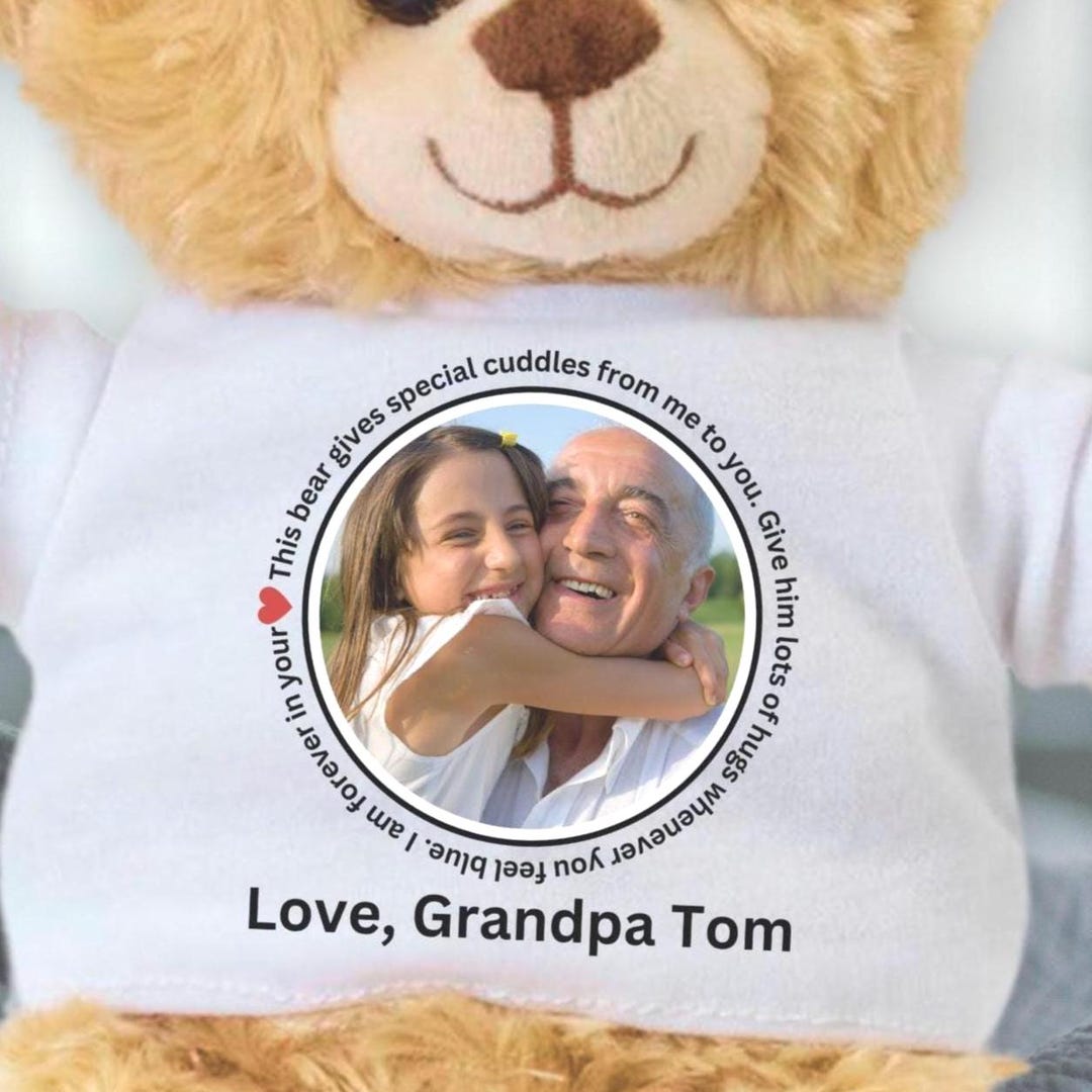 In Loving Memory Bear, Sympathy Bear, Memorial Bear, Loss of Father ...