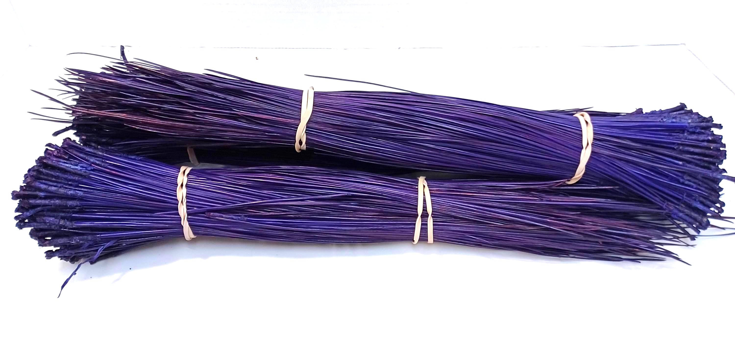 Crystal Violet (purple) Glycerin Treated North Carolina Long Leaf Dyed ...
