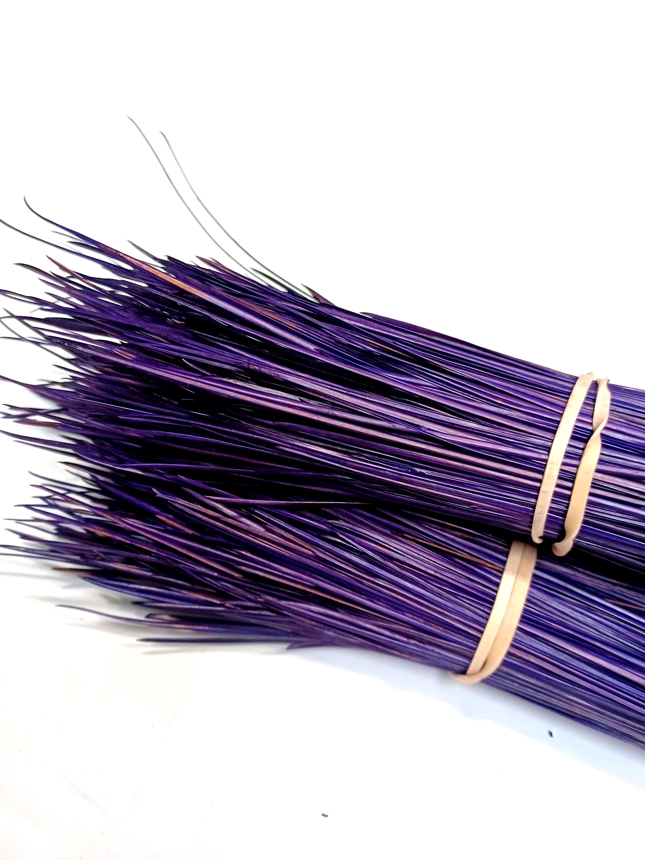 Crystal Violet (purple) Glycerin Treated North Carolina Long Leaf Dyed ...