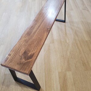 Bench, Rustic Bench, Farmhouse Bench, Entryway Bench, Modern, Small ...