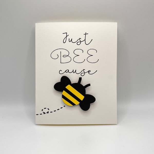 Just Because Card - Etsy