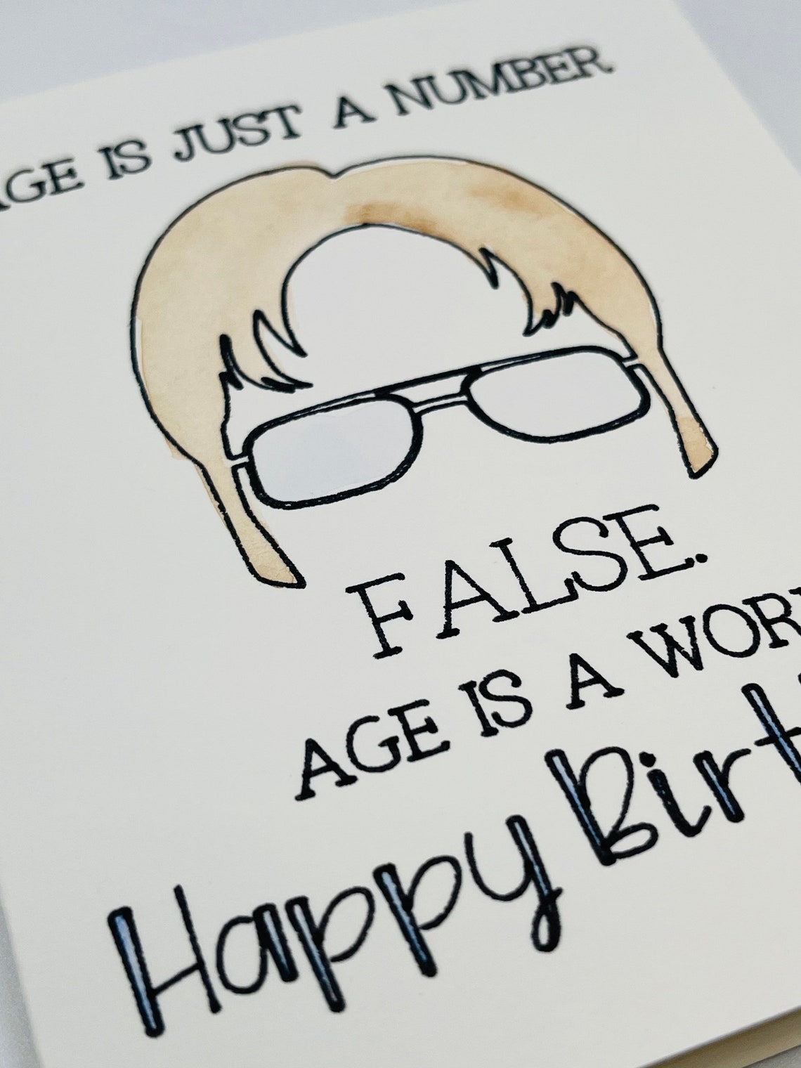 The Office Birthday Card Dwight Card Dwight Schrute Blank - Etsy