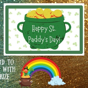 St. Patrick’s Day Scavenger Hunt for Kids Printable • Kids Treasure ...
