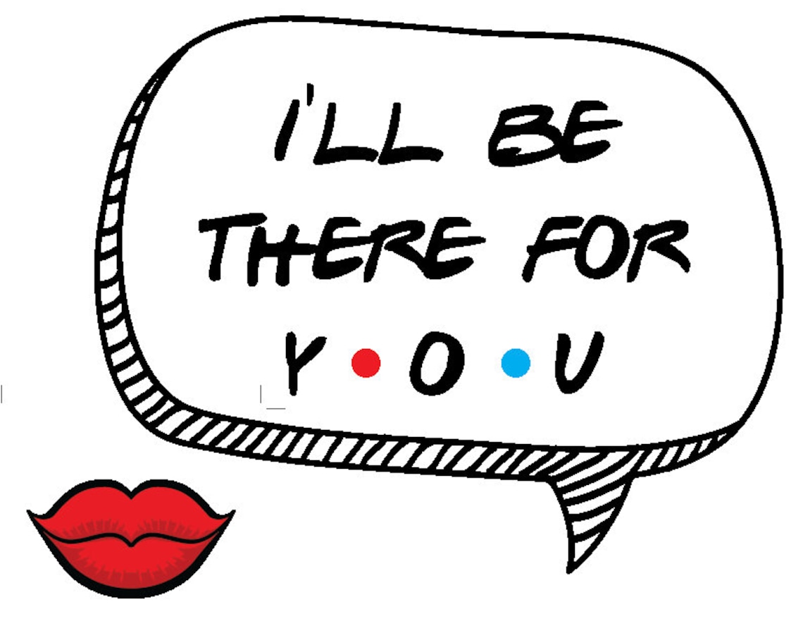 Friends Themed Photo Booth Props - Printable - Etsy