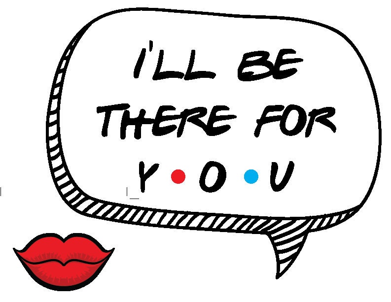 Friends Themed Photo Booth Props - Printable - Etsy