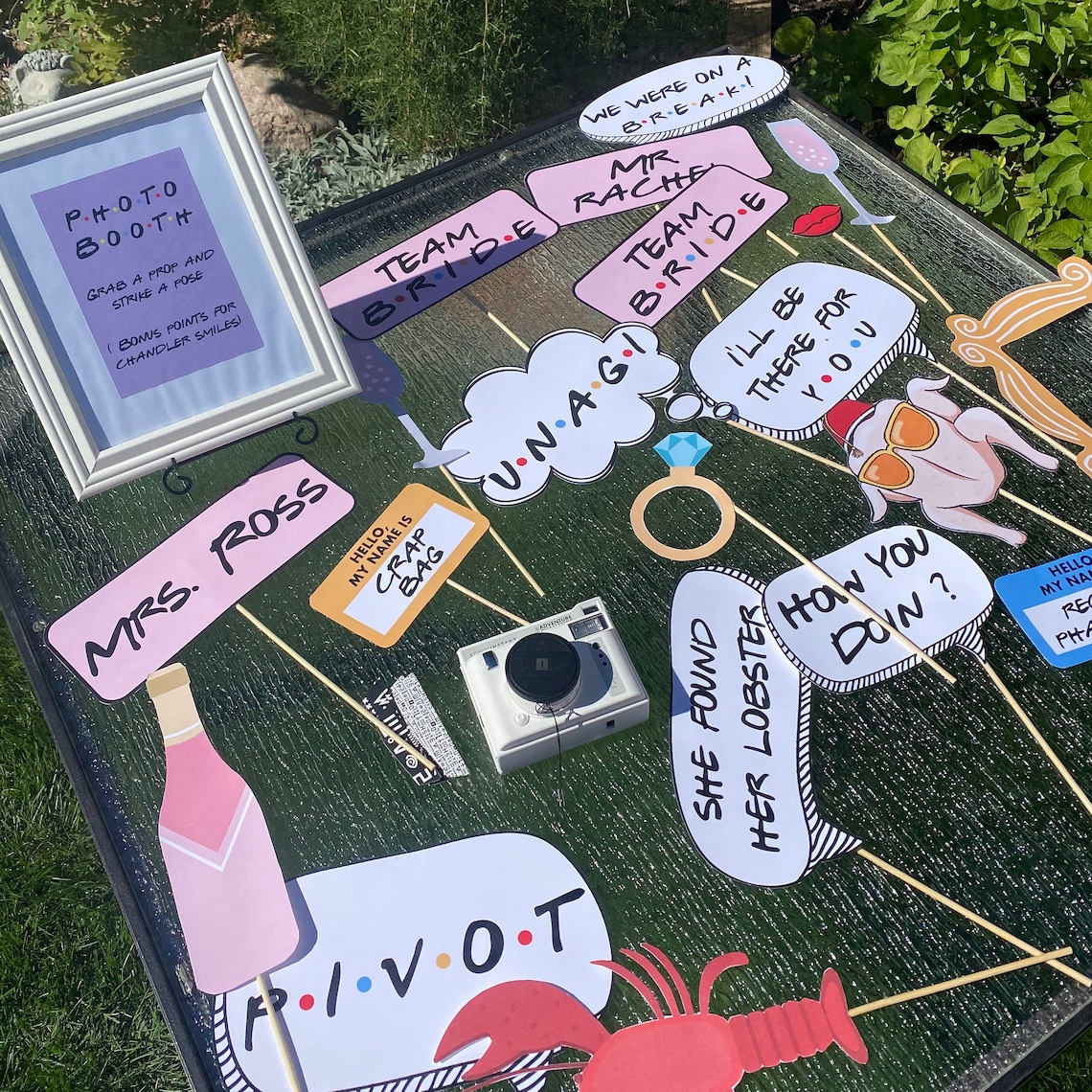 Friends Themed Photo Booth Sign - Etsy