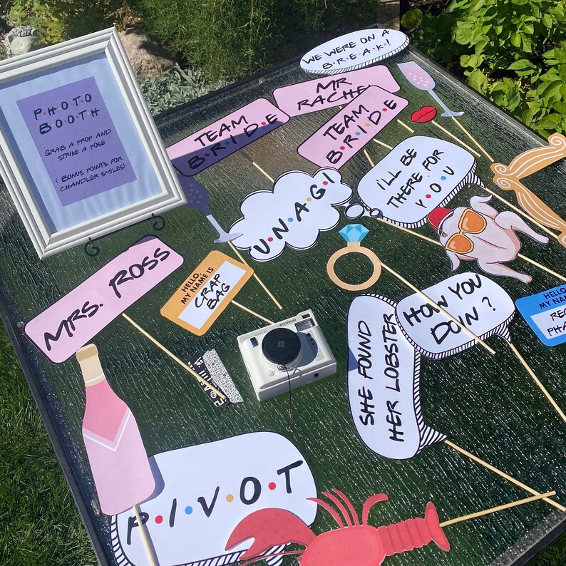 Friends Themed Photo Booth Sign - Etsy