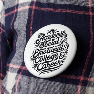 SCHOOL COUNSELOR 3 Domains Counselor Button Counselor SWAG School ...