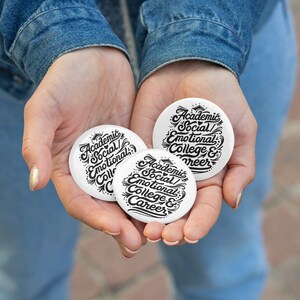 SCHOOL COUNSELOR 3 Domains Counselor Button Counselor SWAG School ...