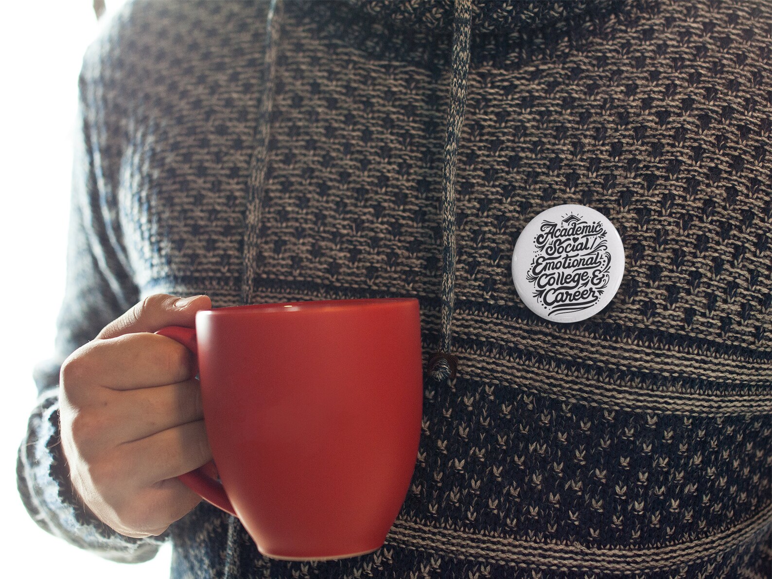 SCHOOL COUNSELOR 3 Domains Counselor Button Counselor SWAG | Etsy