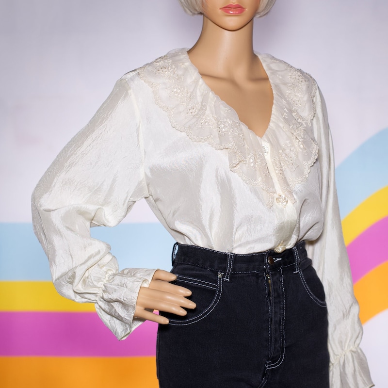90s Blouse - Etsy