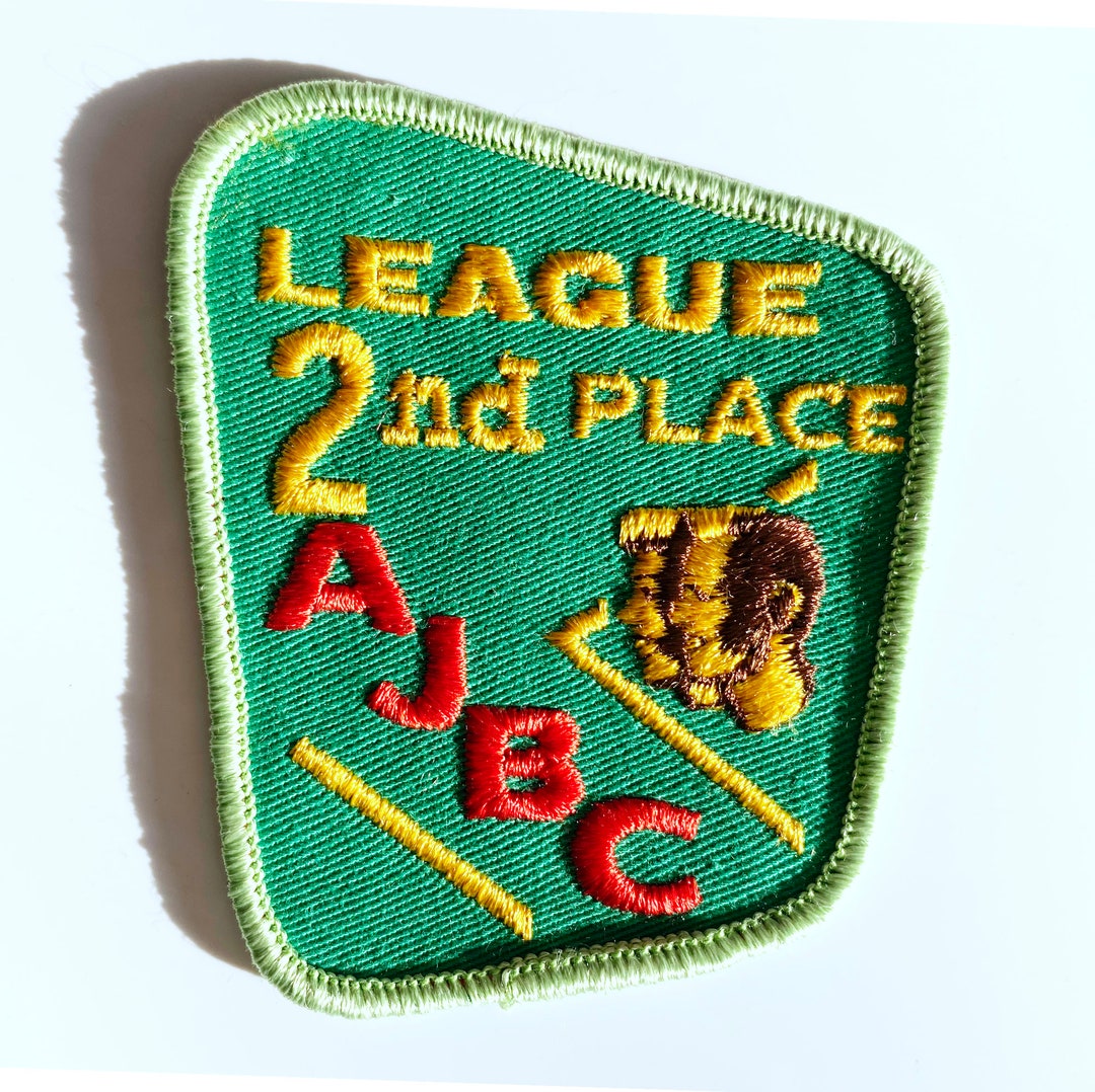 Rare Vintage 1960s Bowling Patch AJBC - Etsy