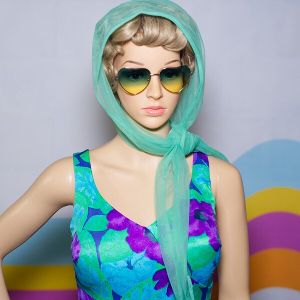50s Head Scarf - Etsy