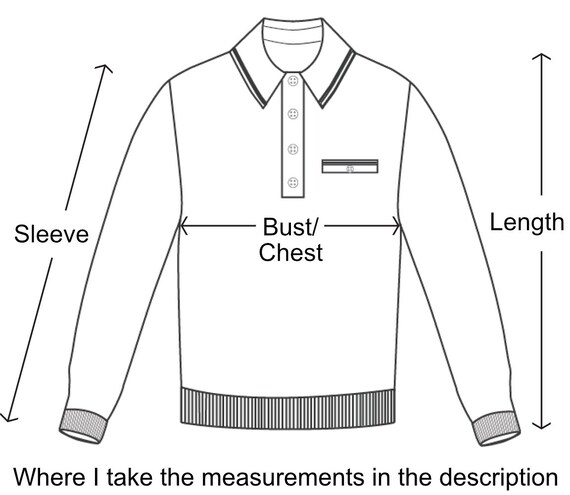 Vintage 1970s Blue Shirt by Russ Togs | Small / Mediu… - Gem