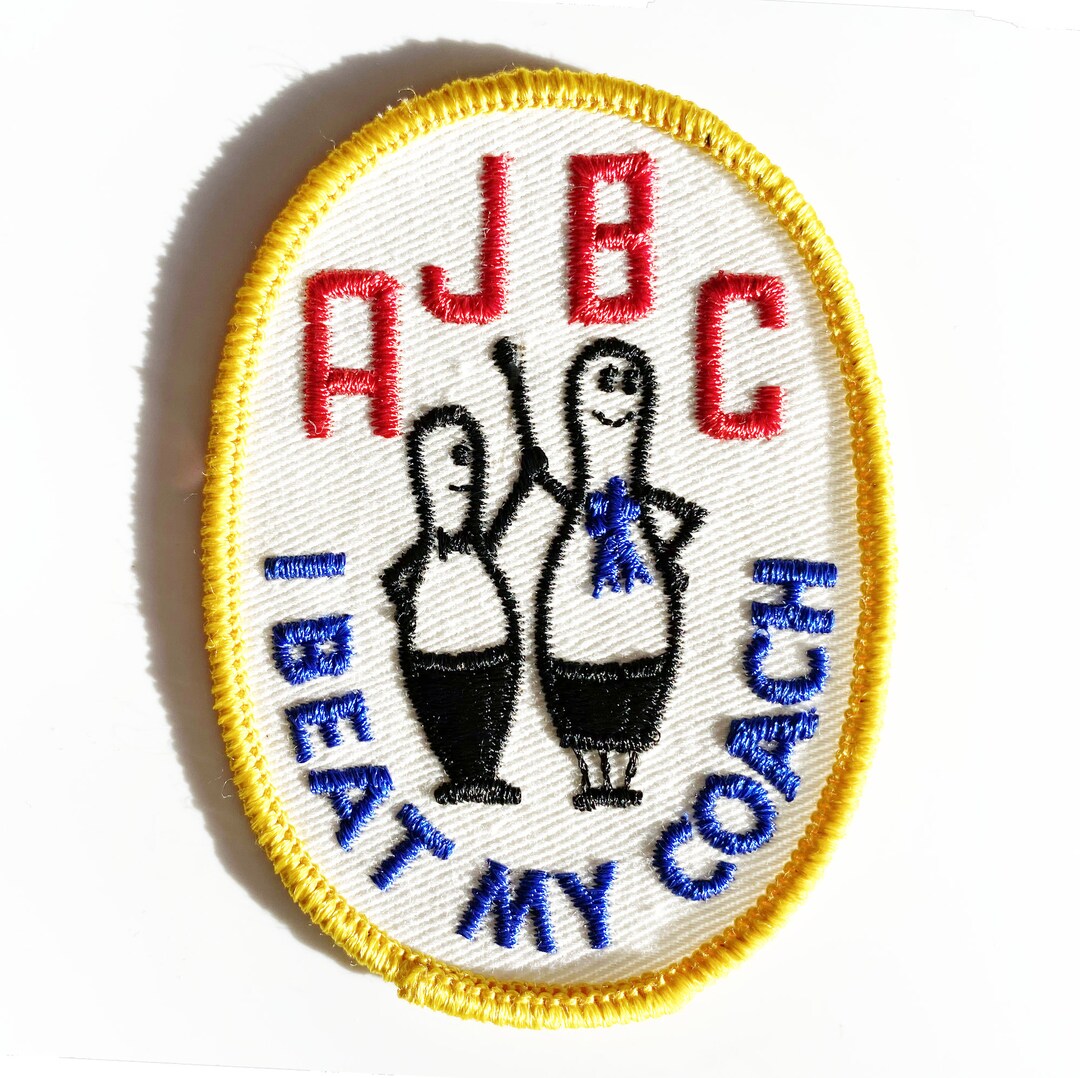 Vintage 1960s Bowling Patch AJBC - Etsy