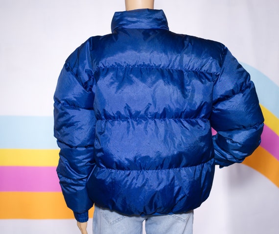 Vintage 1980s Blue Gap Puffer Jacket | Large - Gem