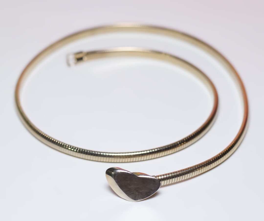 Vintage 1970s Snake Chain Belt With a Heart - Etsy