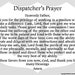 Dispatcher's Prayer Print Download, Digital Prayer for Dispatchers, 911 ...