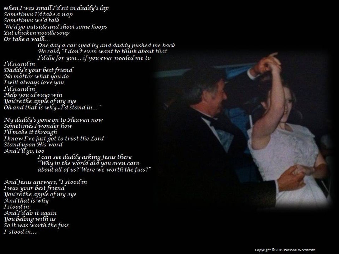 Tribute to Deceased Father, Celebration of Life Poetry Download ...