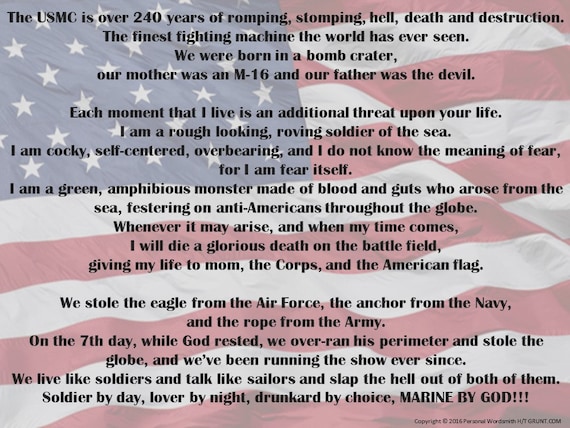 Marine Eulogy Quotes