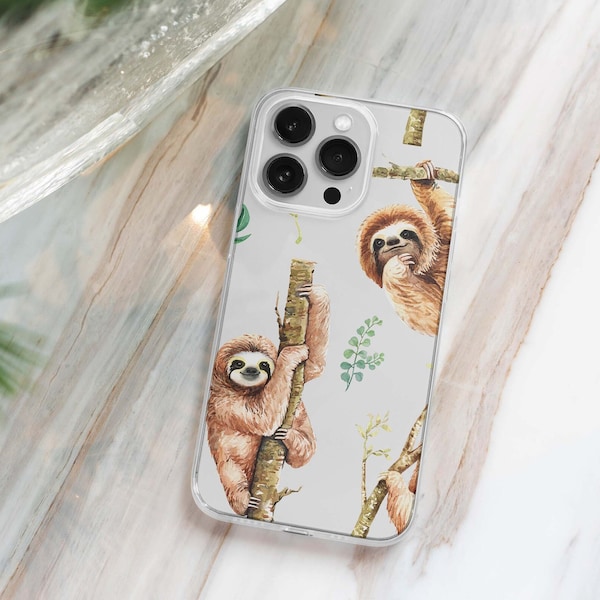 Sloth Phone Cases - Etsy