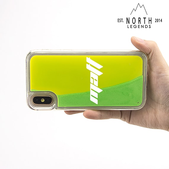 Plus Neon Yellow Iphone Case