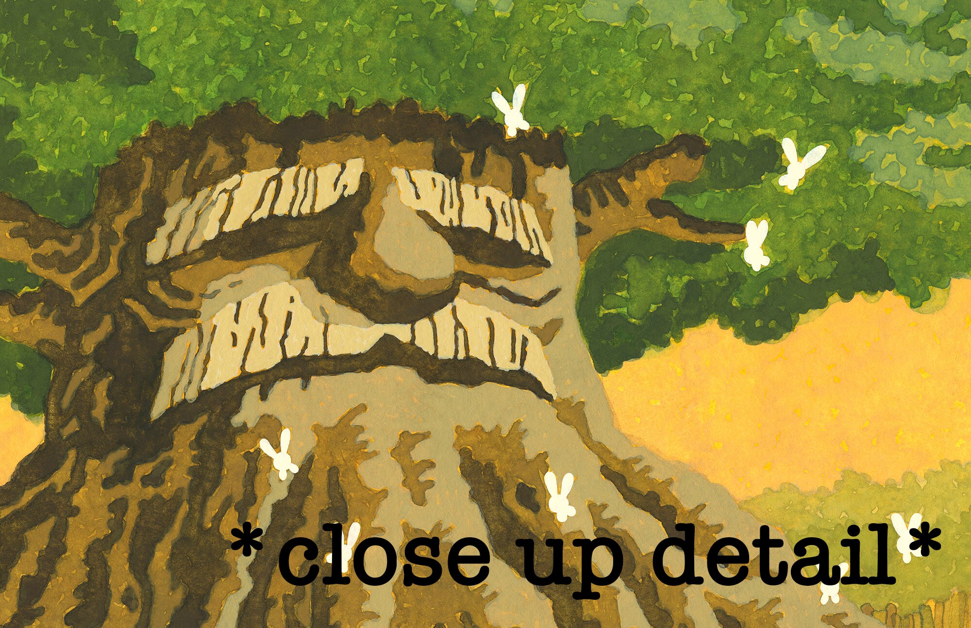 Great Deku Tree - Legend of Zelda Art, Nintendo Art - Etsy