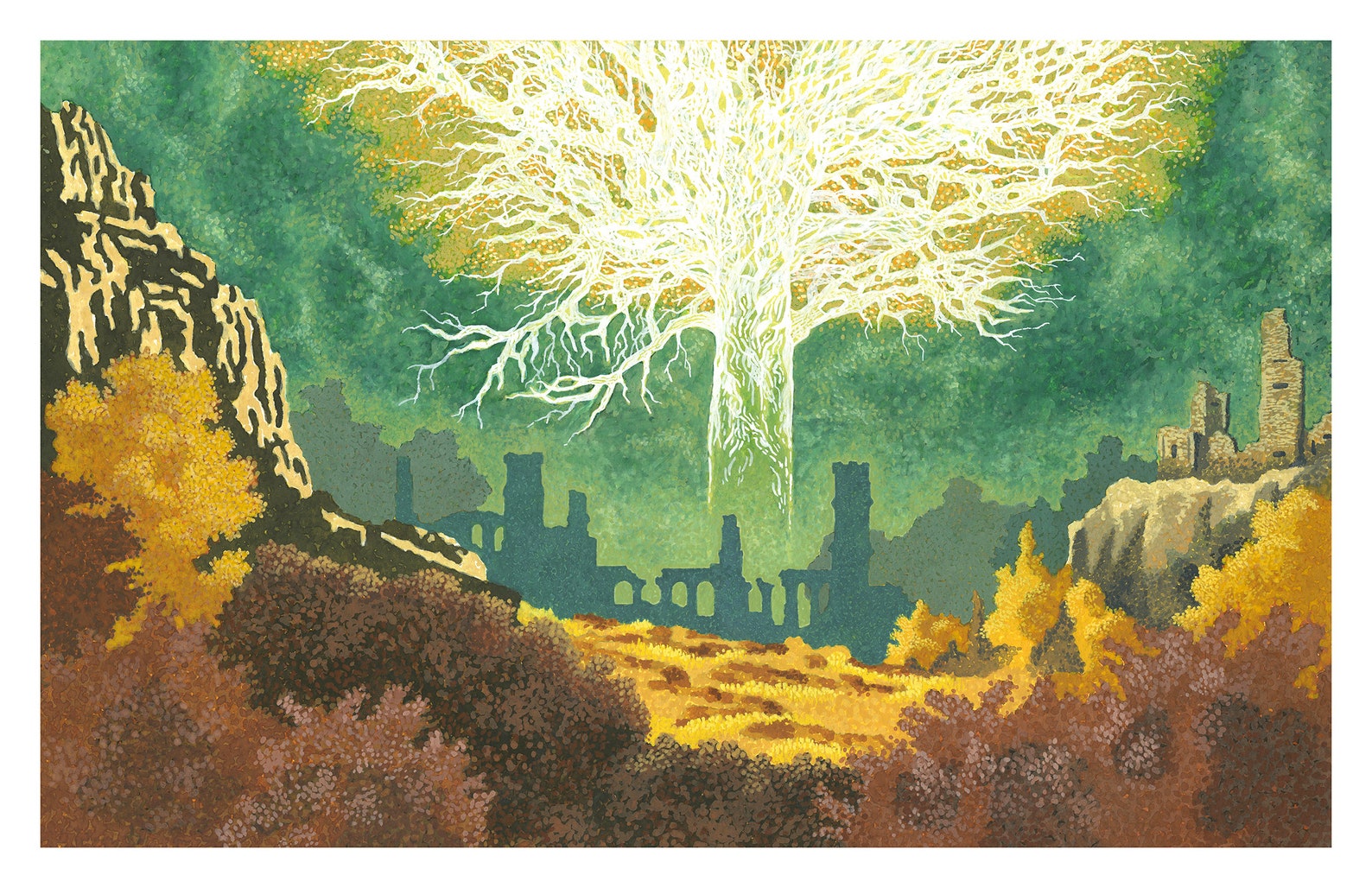 The Erdtree Elden Ring Wall Art Art Print Video Game Art - Etsy UK