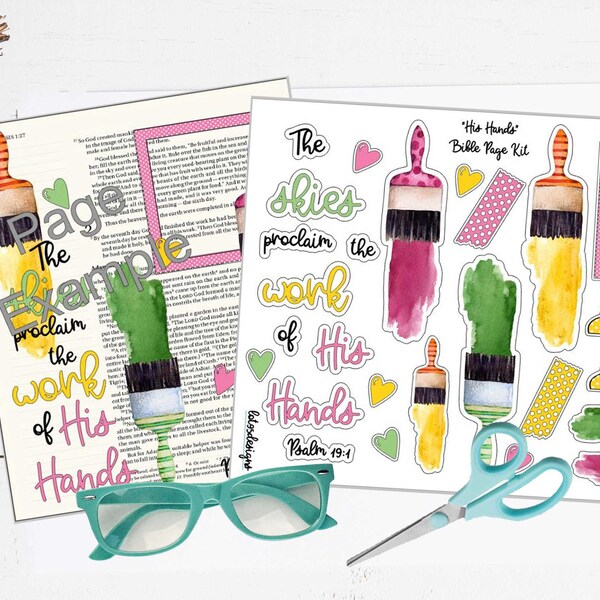 Bible Journal Kit - Etsy