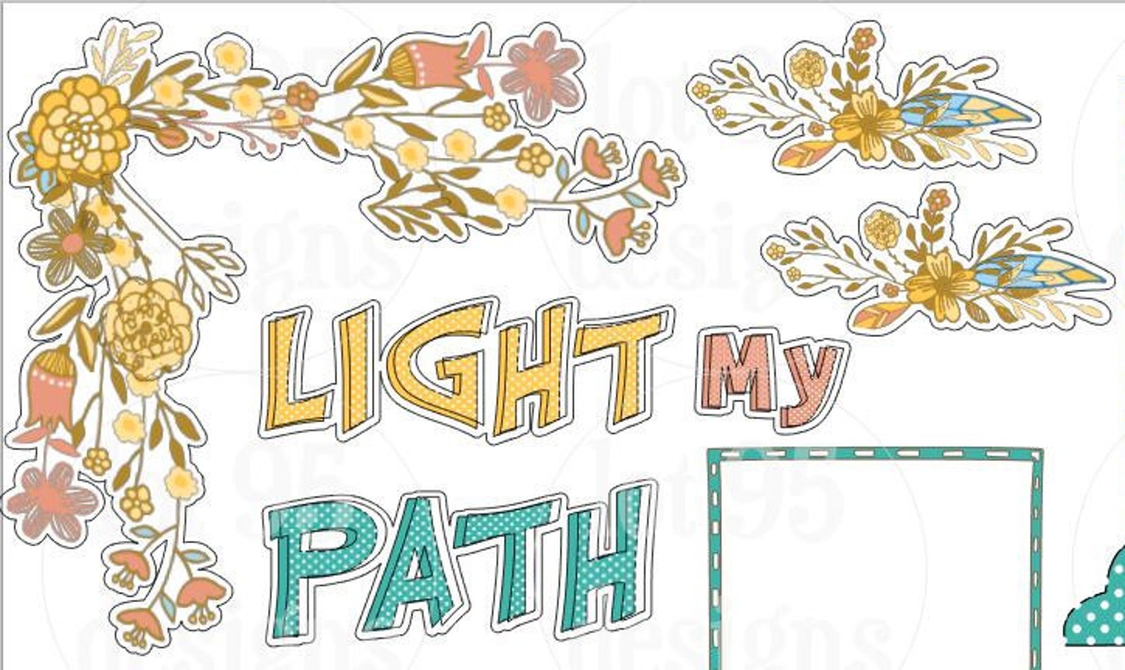 Light My Path Bible Page Kit. Great for Journaling Bibles or | Etsy