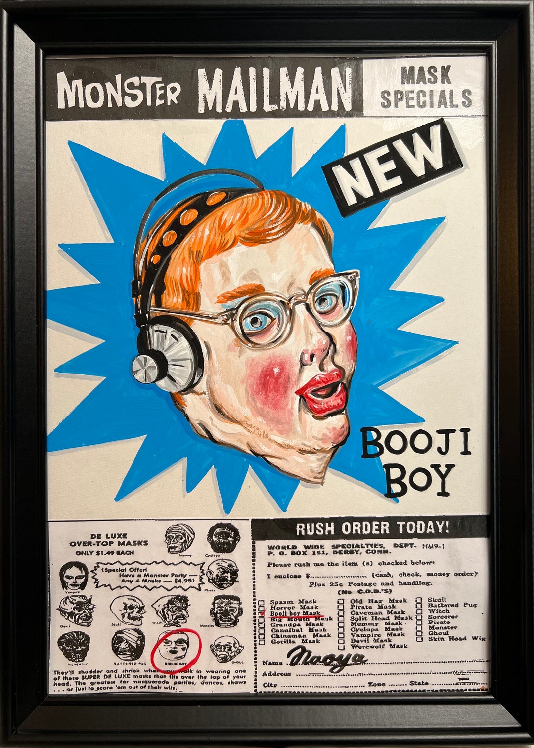 Booji Boy Mask - Etsy