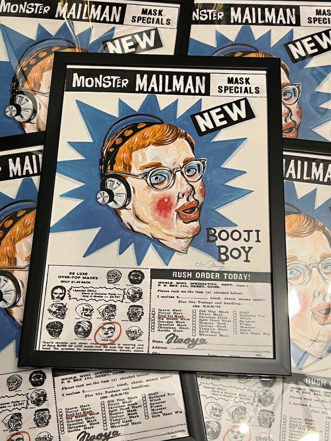 Booji Boy Mask: Prints Limited 10 - Etsy