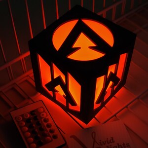 Apex Legends Inspired Color Changing LED Lantern With Remote - Etsy