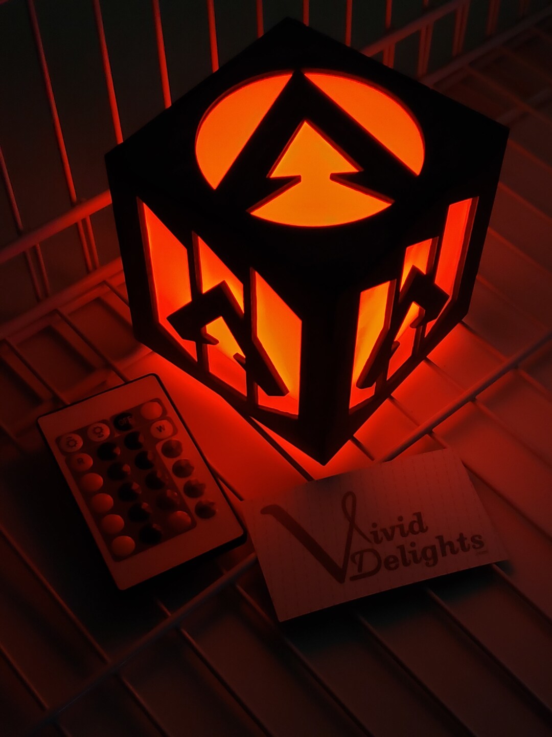 Apex Legends Inspired Color Changing LED Lantern With Remote - Etsy