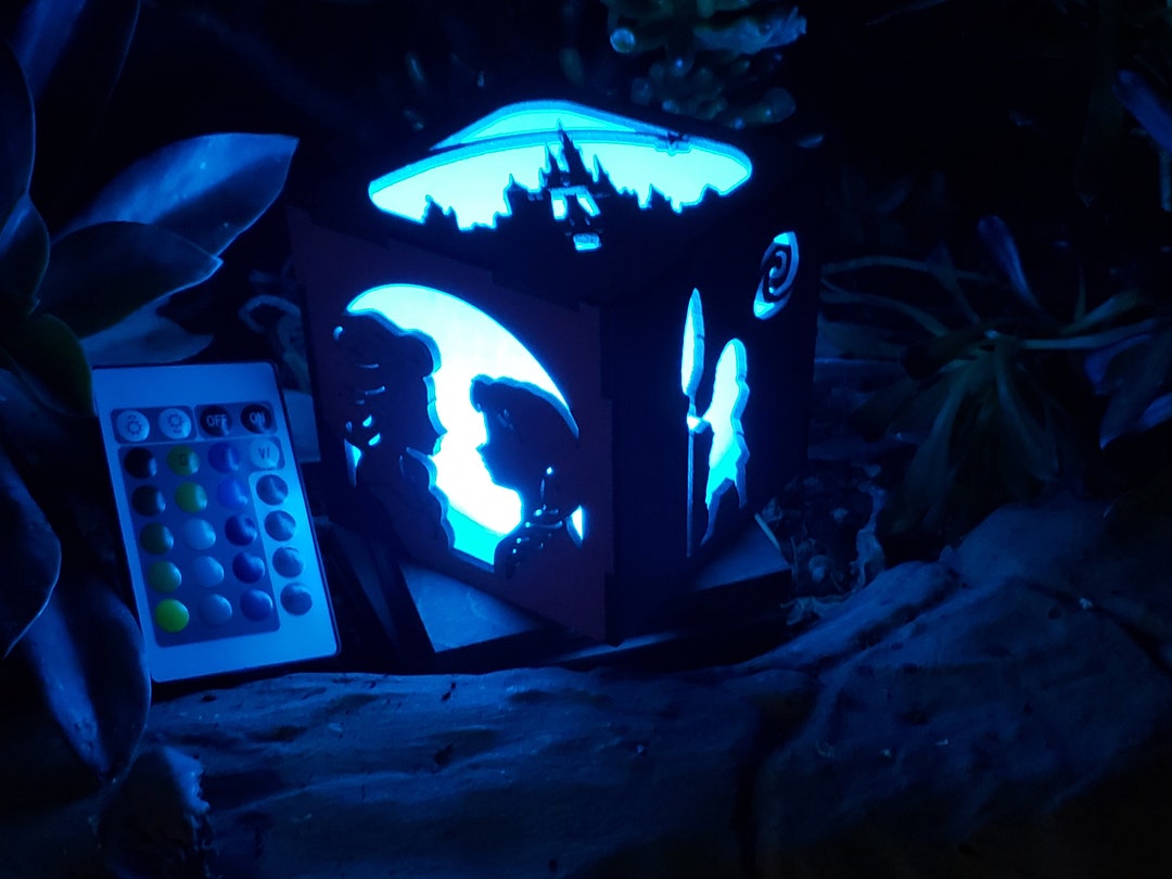 Modern Princess Inspired Color LED Lantern Moana, Tiana, Rapunzel, Elsa ...