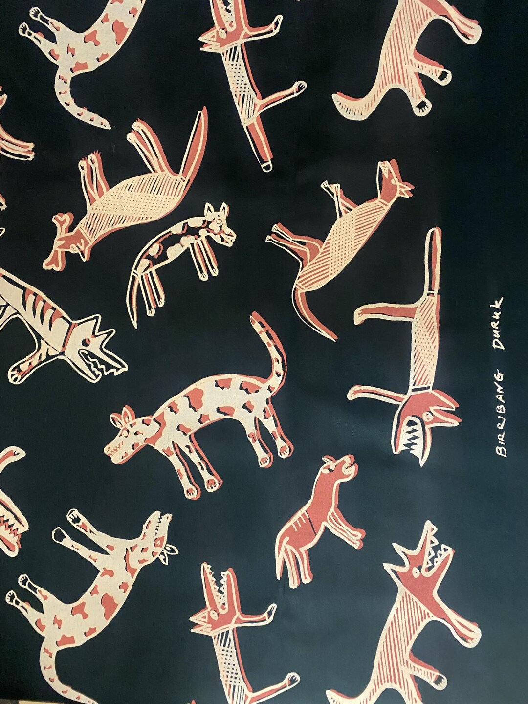 NEW Colours..birribang Duruk (many Cheeky Dogs) by Injalak Women on ...