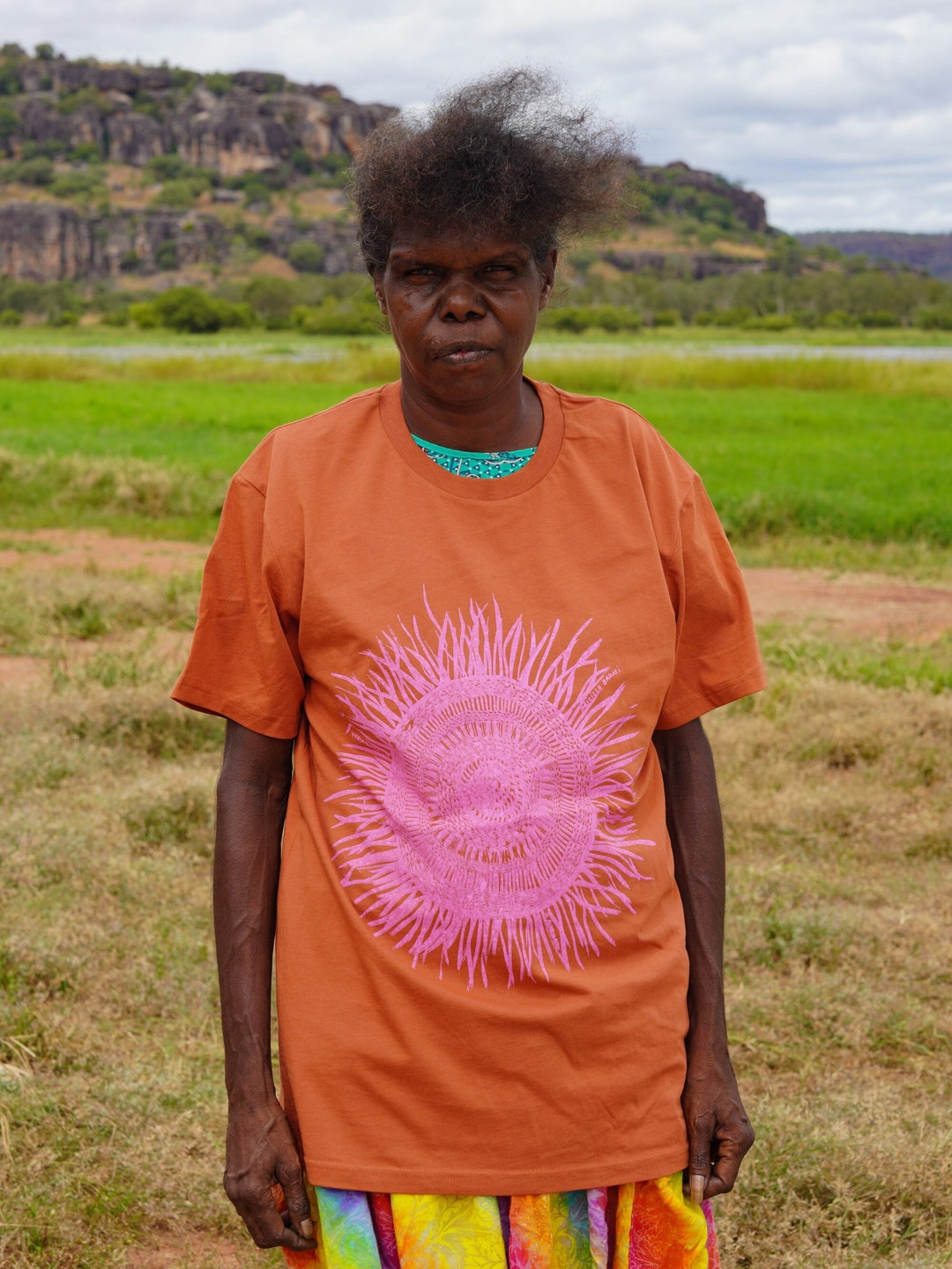 Marebu woven Mats Cotton T-shirt Aboriginal Art, Aboriginal Clothing ...