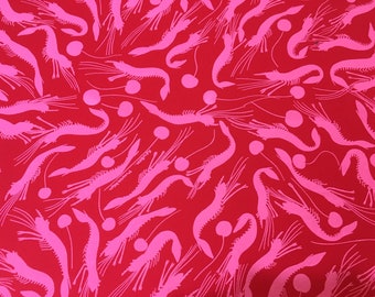 Shrimp Fabric | Etsy
