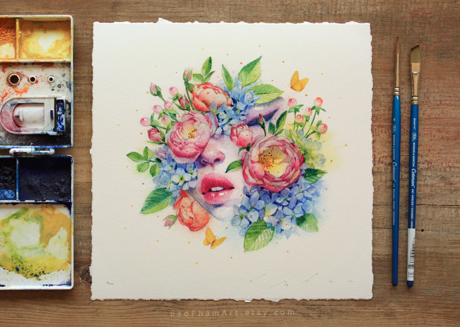 Spring Clusters - Limited Edition Print - Etsy