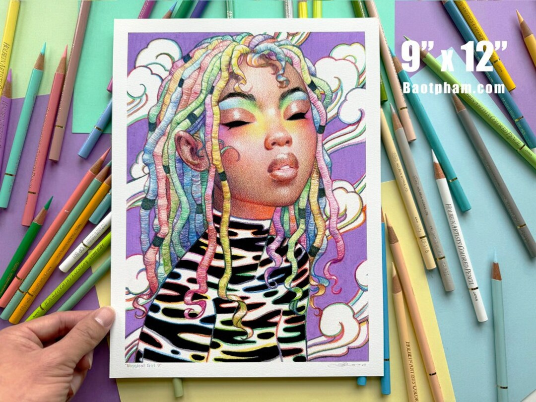 Magical Girls Series 2 - Open Edition Prints - Etsy