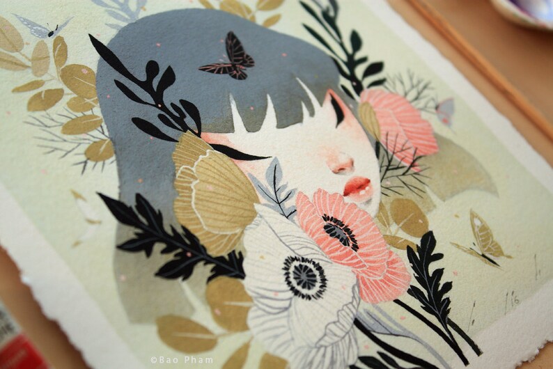 Poppy Love Limited Edition Print - Etsy