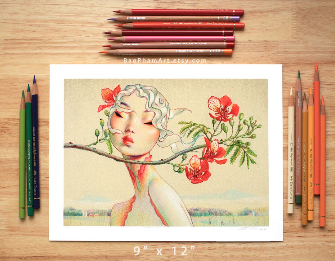 Summer Flames - Limited Edition Prints - Etsy